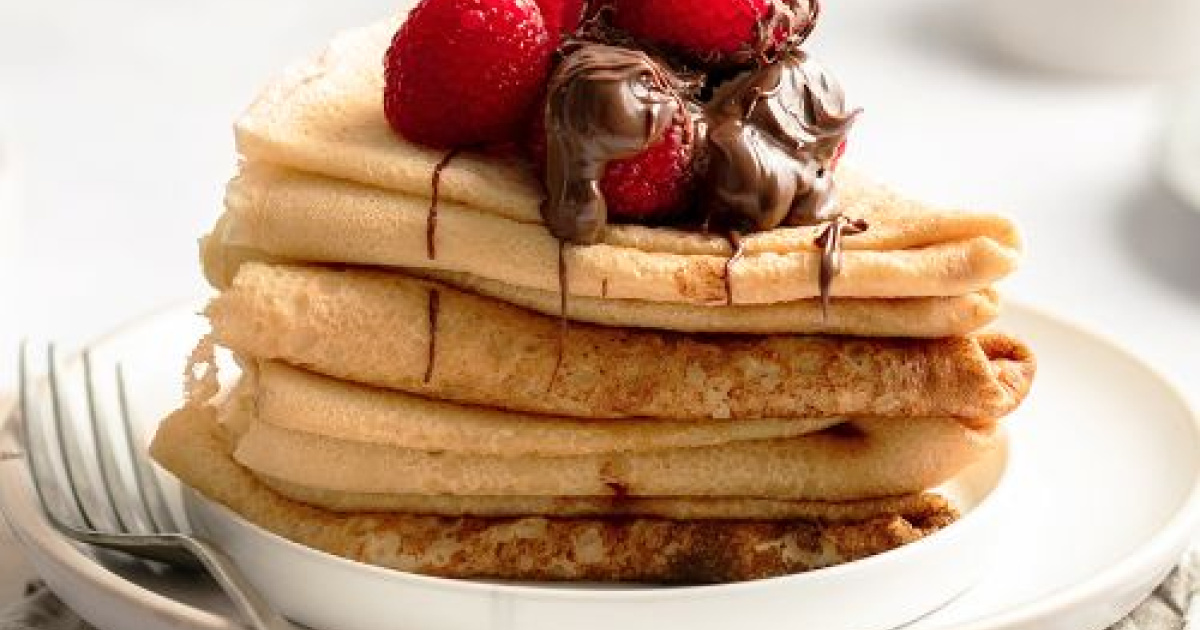 Crêpes au sucre vanillé | Recette facile et gourmande Pural